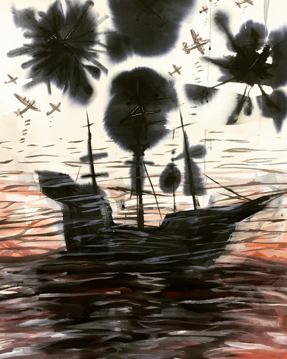 A Gallery of Paintings by Bill Russell