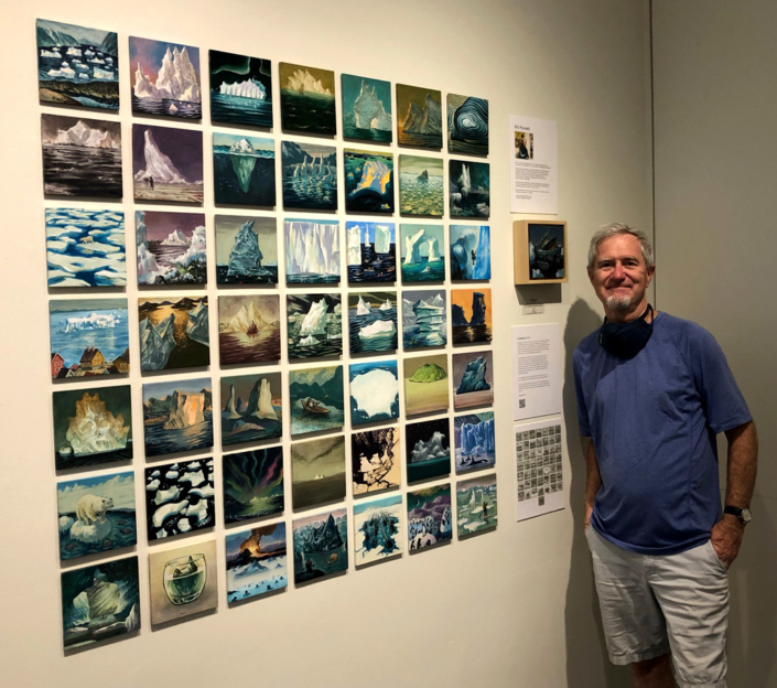 Bill Russell - Iceberg Paintings