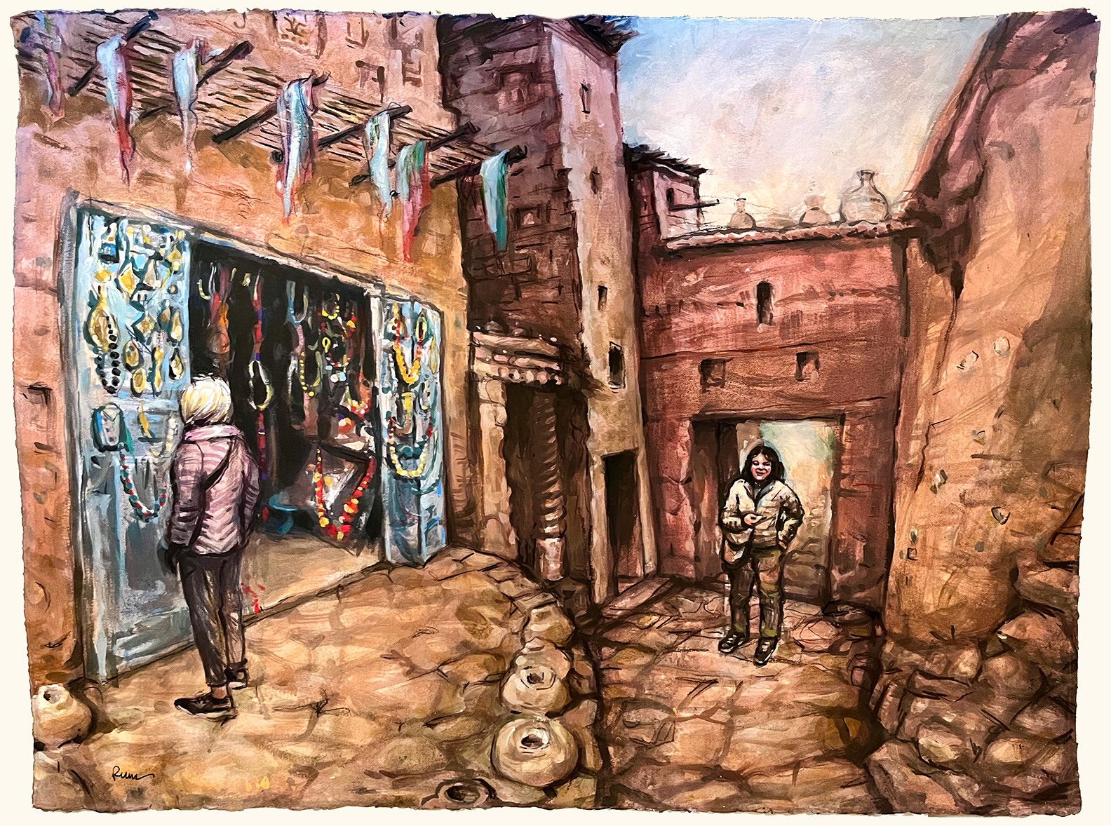 Bill Russell - Paintings - Morocco