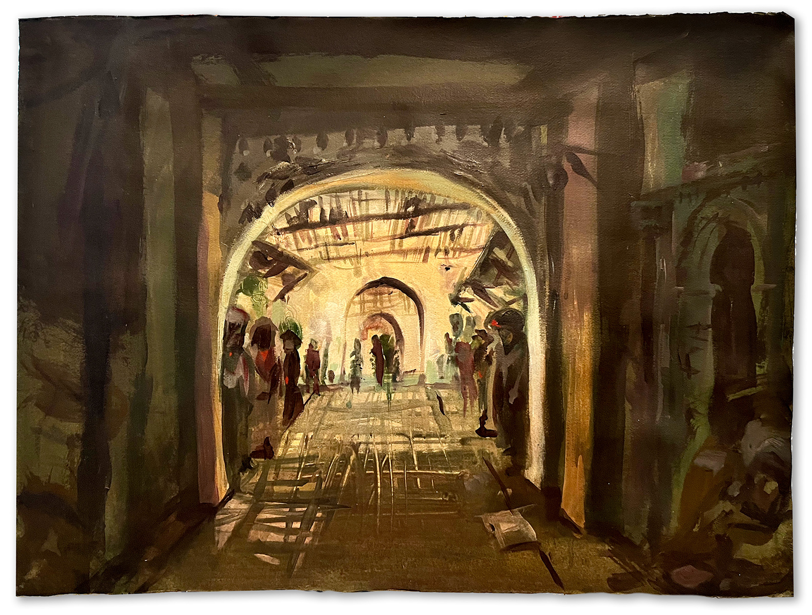 Bill Russell - Paintings - Morocco